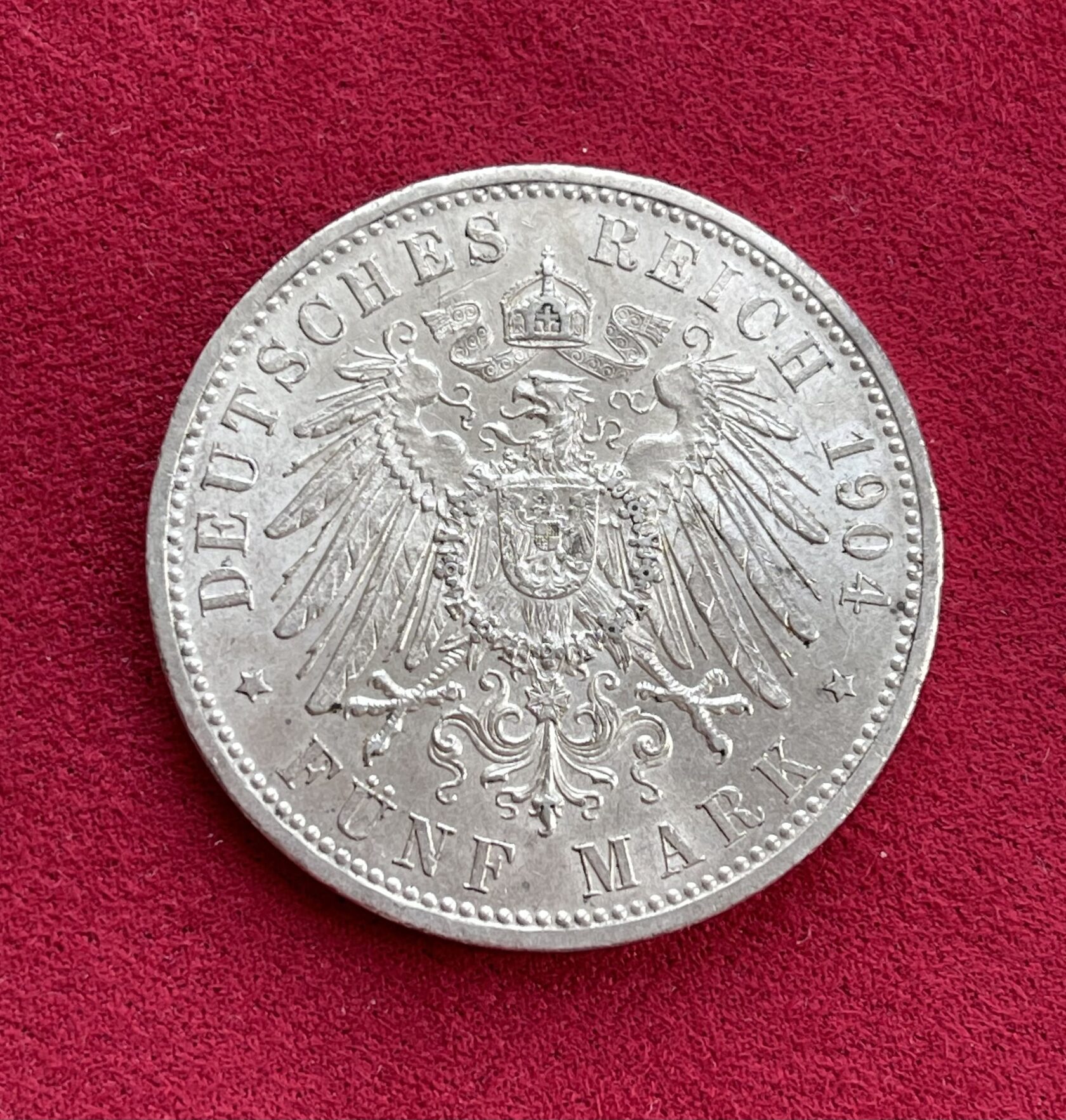 5 марок 1904 рік Отто Баварія