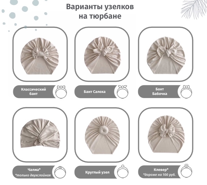 Виды узелков | Uzelki
