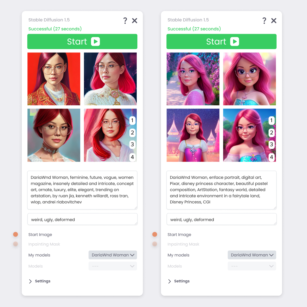AI Photoshoot / DreamBooth