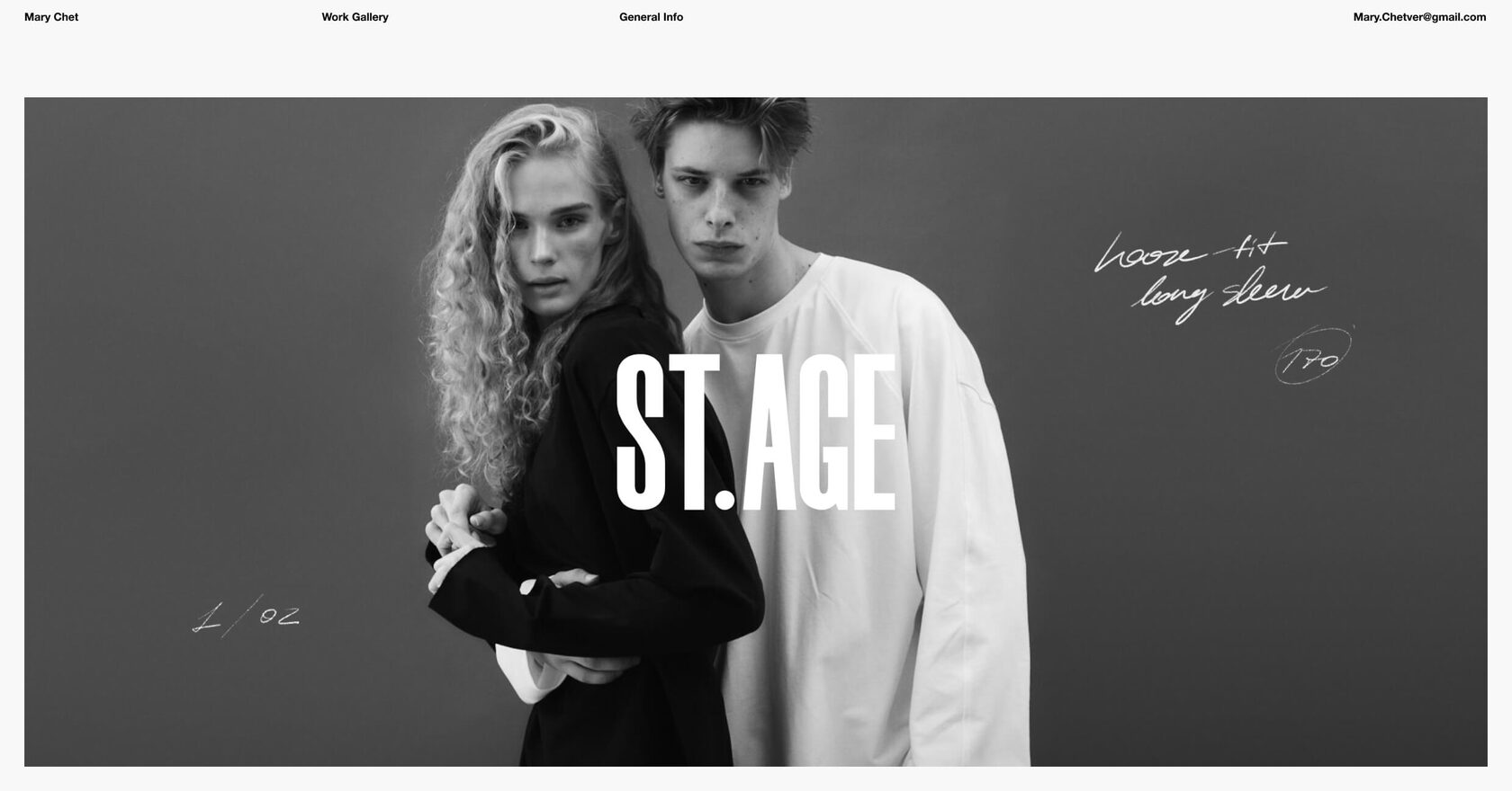Mary Chet | Creative Branding for ST.AGE: Unique Fashion Identity Design