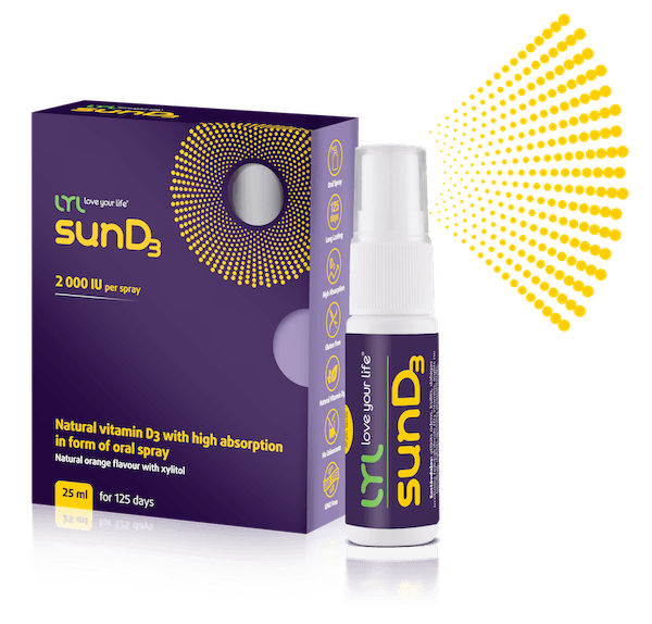 Витамин D3 Sun D3 | Love your Life