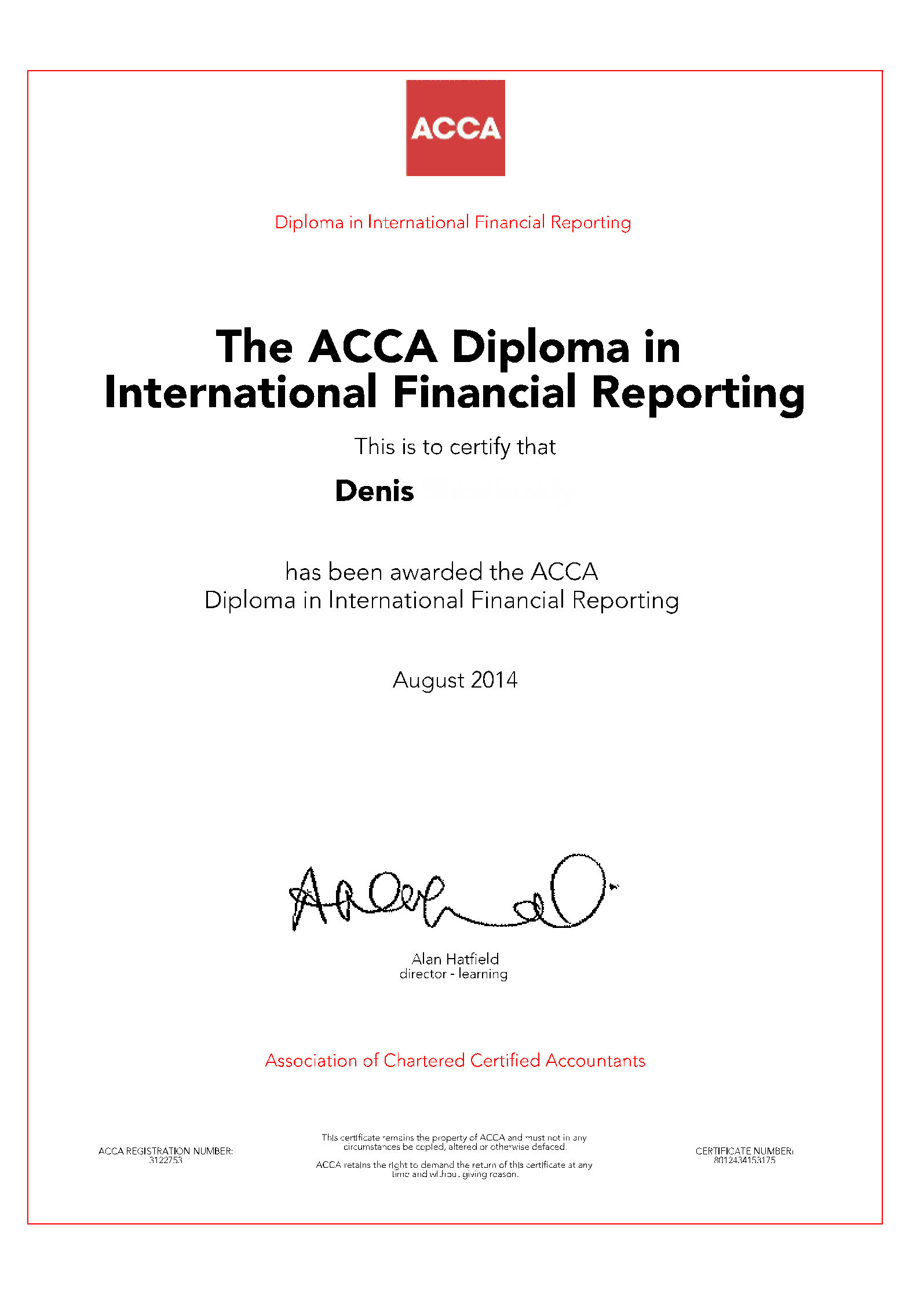 ACCA DipIFR