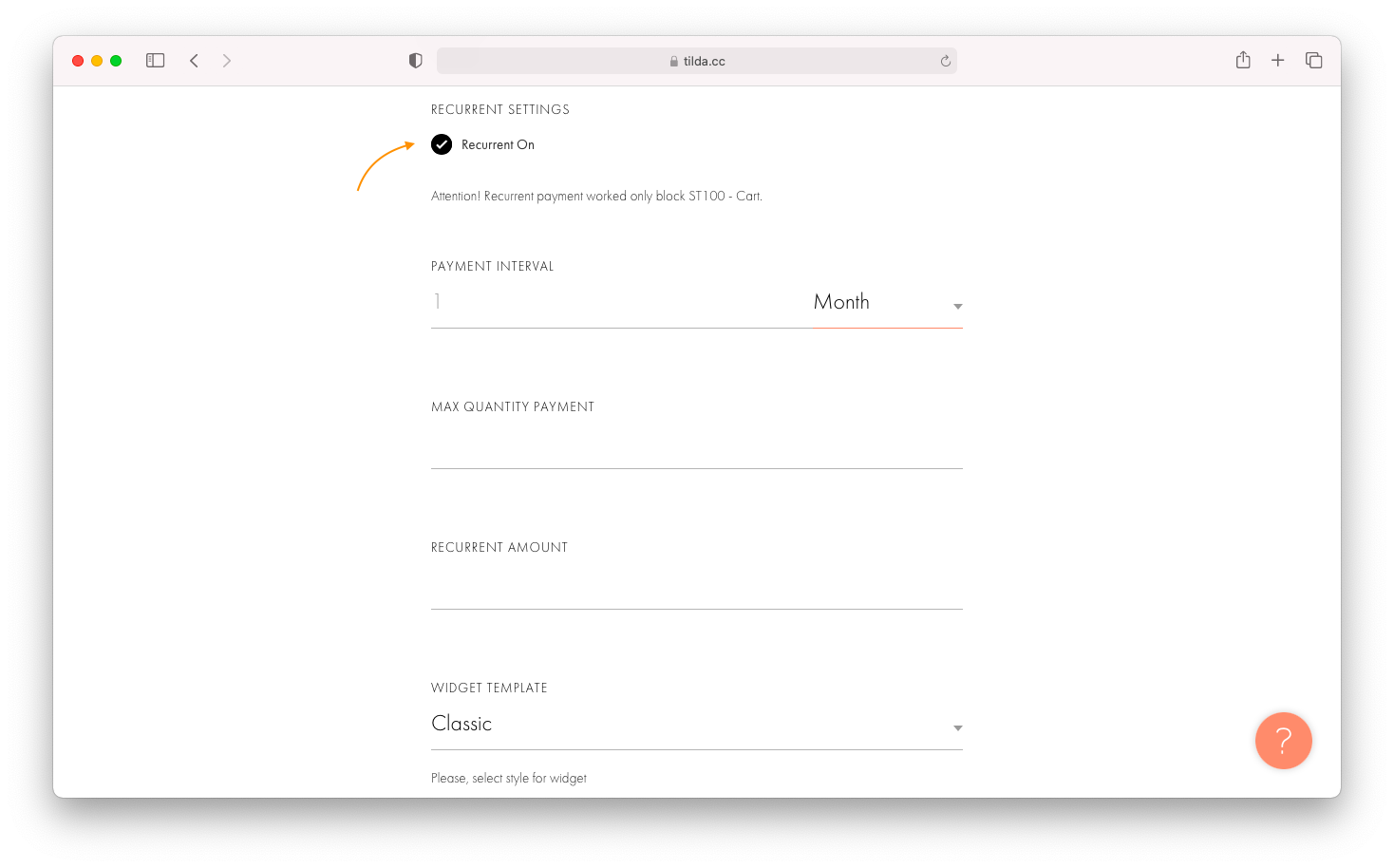 Подключение платежной системы CloudPayments в конструкторе сайтов Тильда Паблишинг