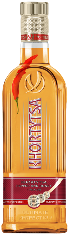 KHORTYTSA vodka PEPPER and HONEY