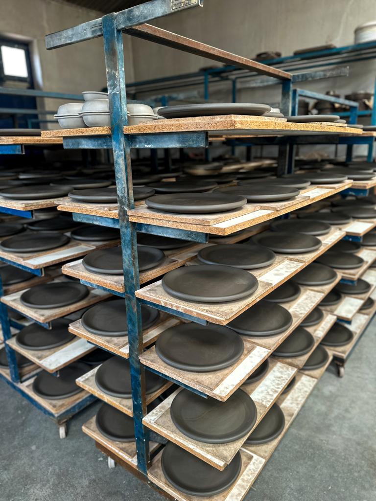 The Manufacturing Process of Refractory Ceramic Gres. Vulcano Gres ...