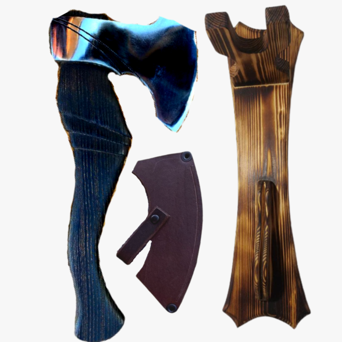 Топор колун топорик ручной работы "Блэкфайр" с подставкой, купить ...