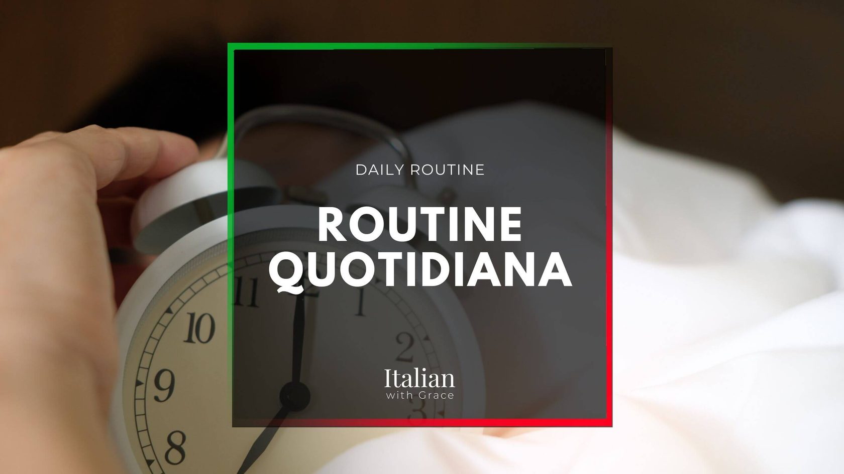 Daily routine