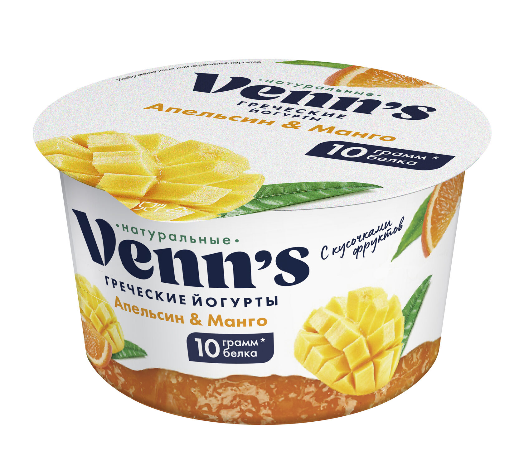 Греческий йогурт с ананасом