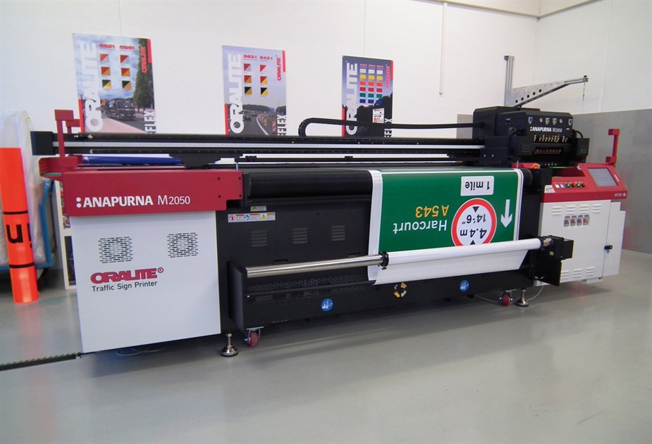 ORALITE UV Traffic Sign Printer