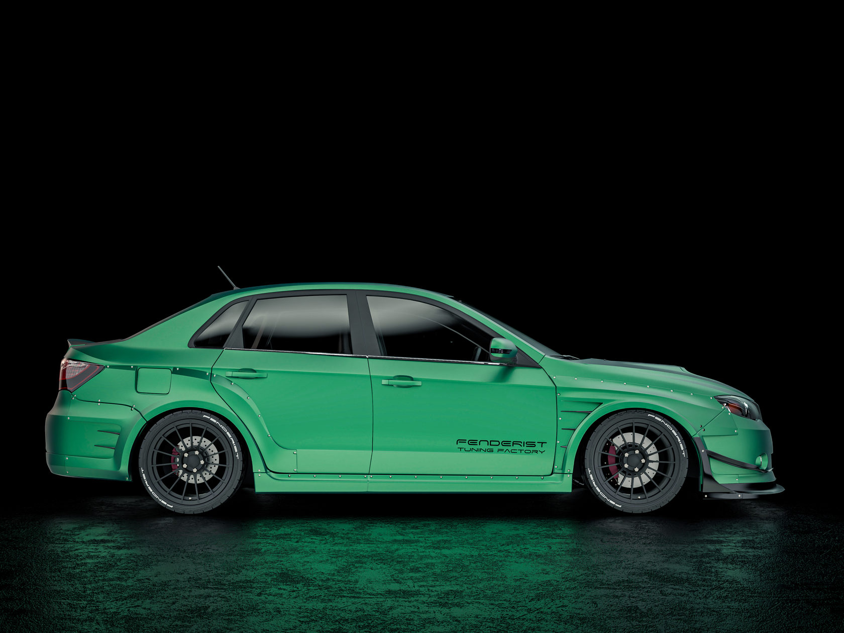 Full URBAN-R Set / WIDE BODY KIT SUBARU IMPREZA GT/WRX GE# 07-12