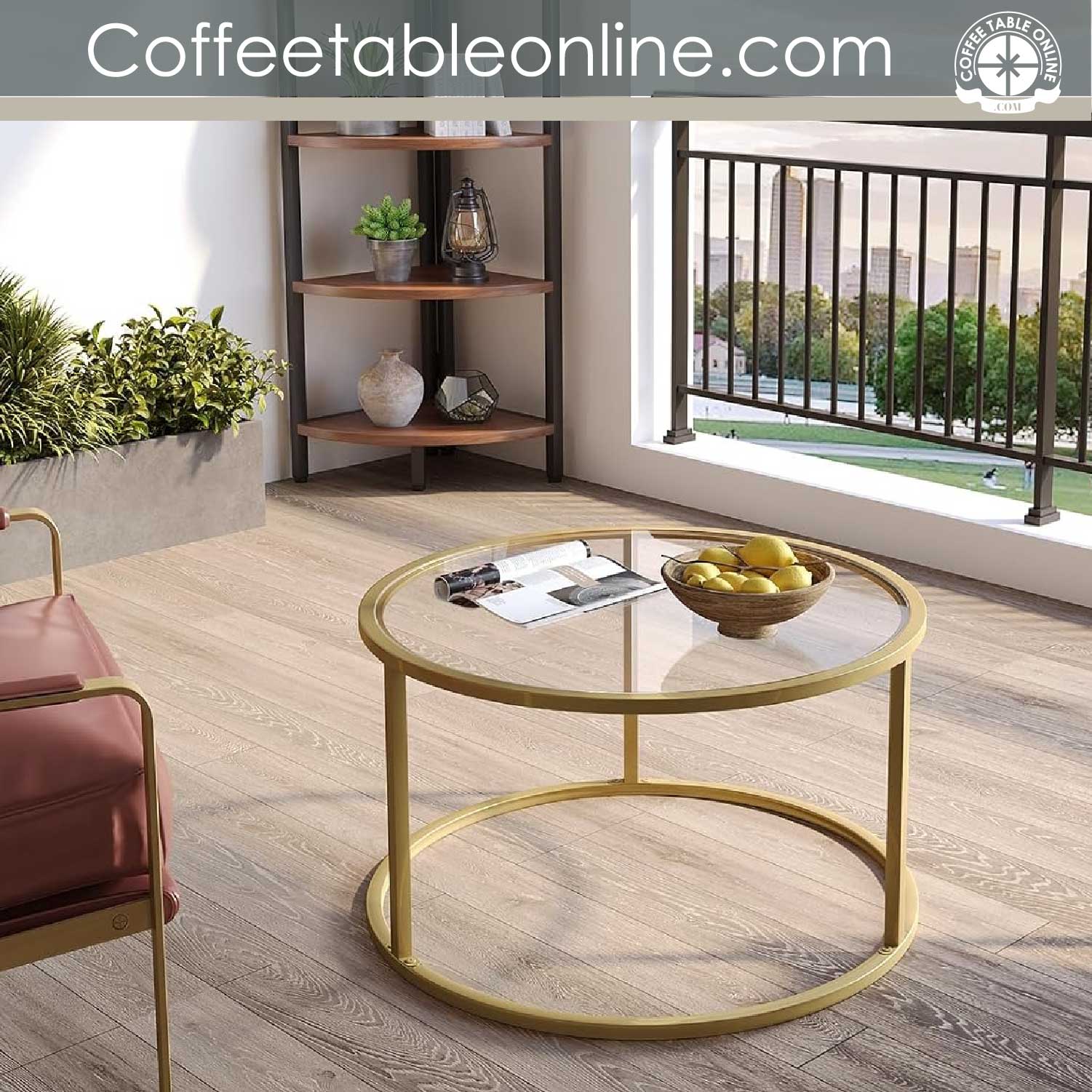 24 Small Round Glass Coffee Tables | A Guide to Decorating and Maintaining