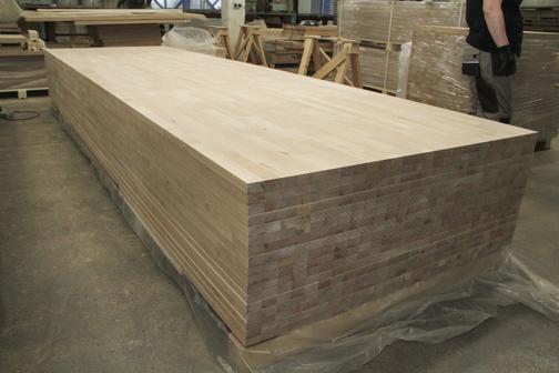 Birch edge glued panels