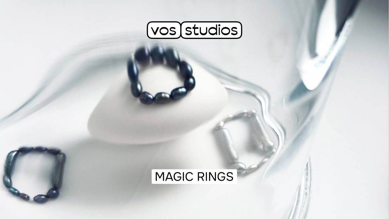 Коллекция жемчужных колец MAGIC RINGS by vos studios