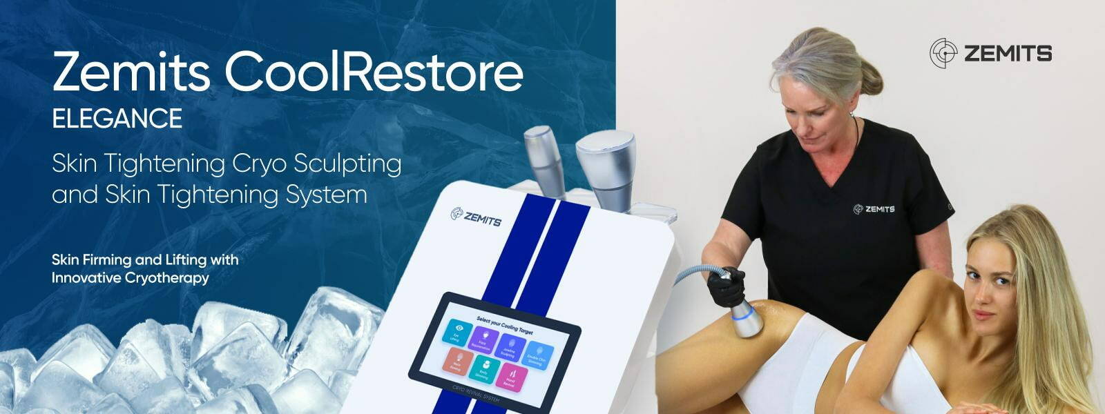 Zemits CoolRestore Elegance Innovative Cryo Sculpting machine for Sale ...