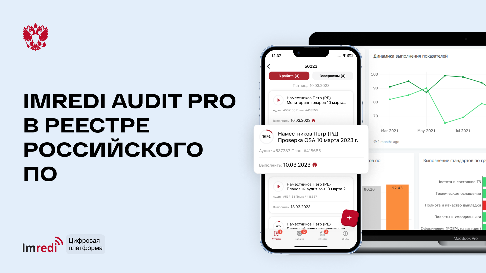 Imredi Audit Pro в реестре российского ПО