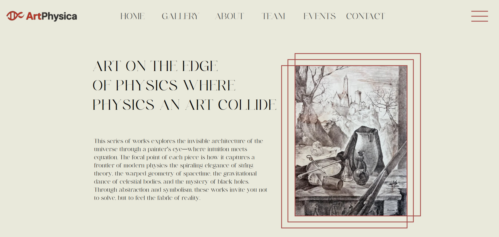 Art on the Edge of Physics