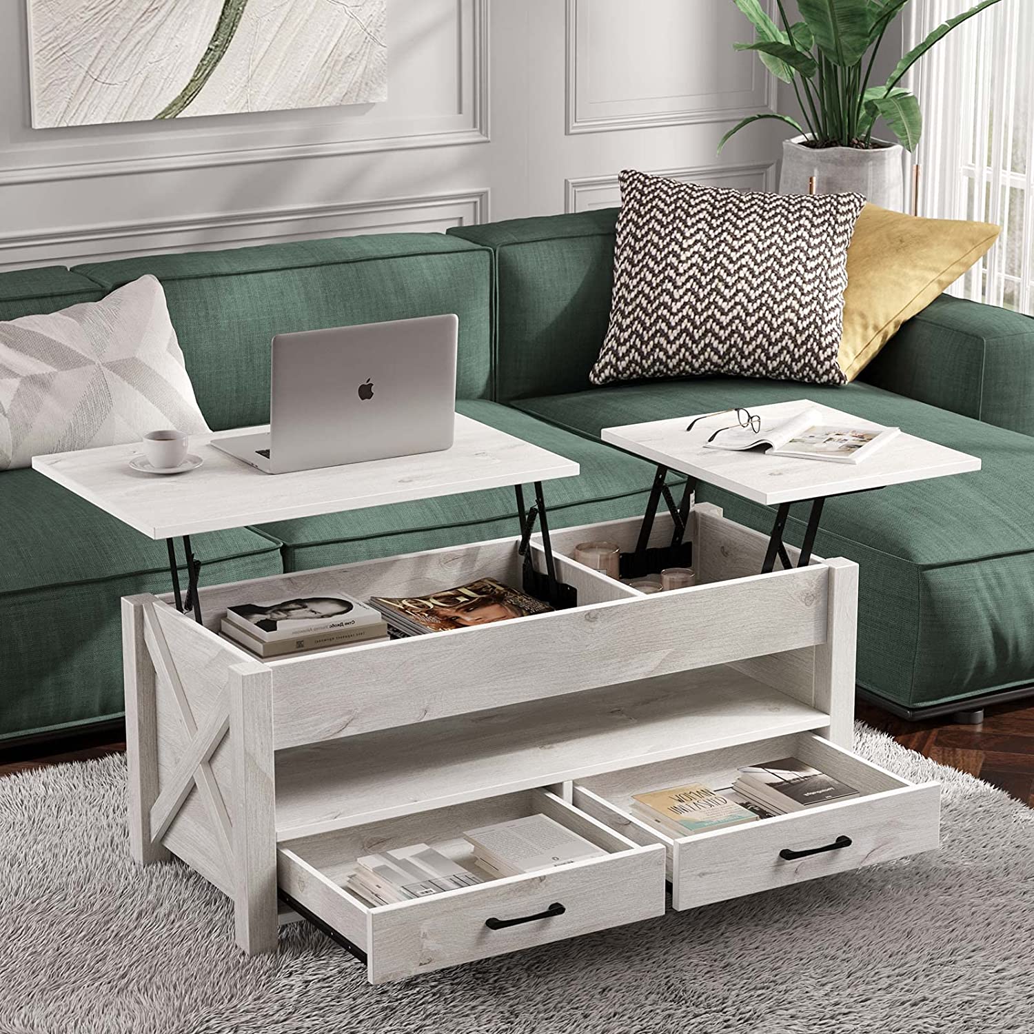 13 Best Double Lift Top Coffee Tables You’ll Love