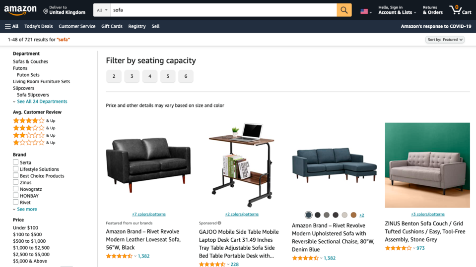 Product Filters: Learning from Top Brands about How to Enhance UX