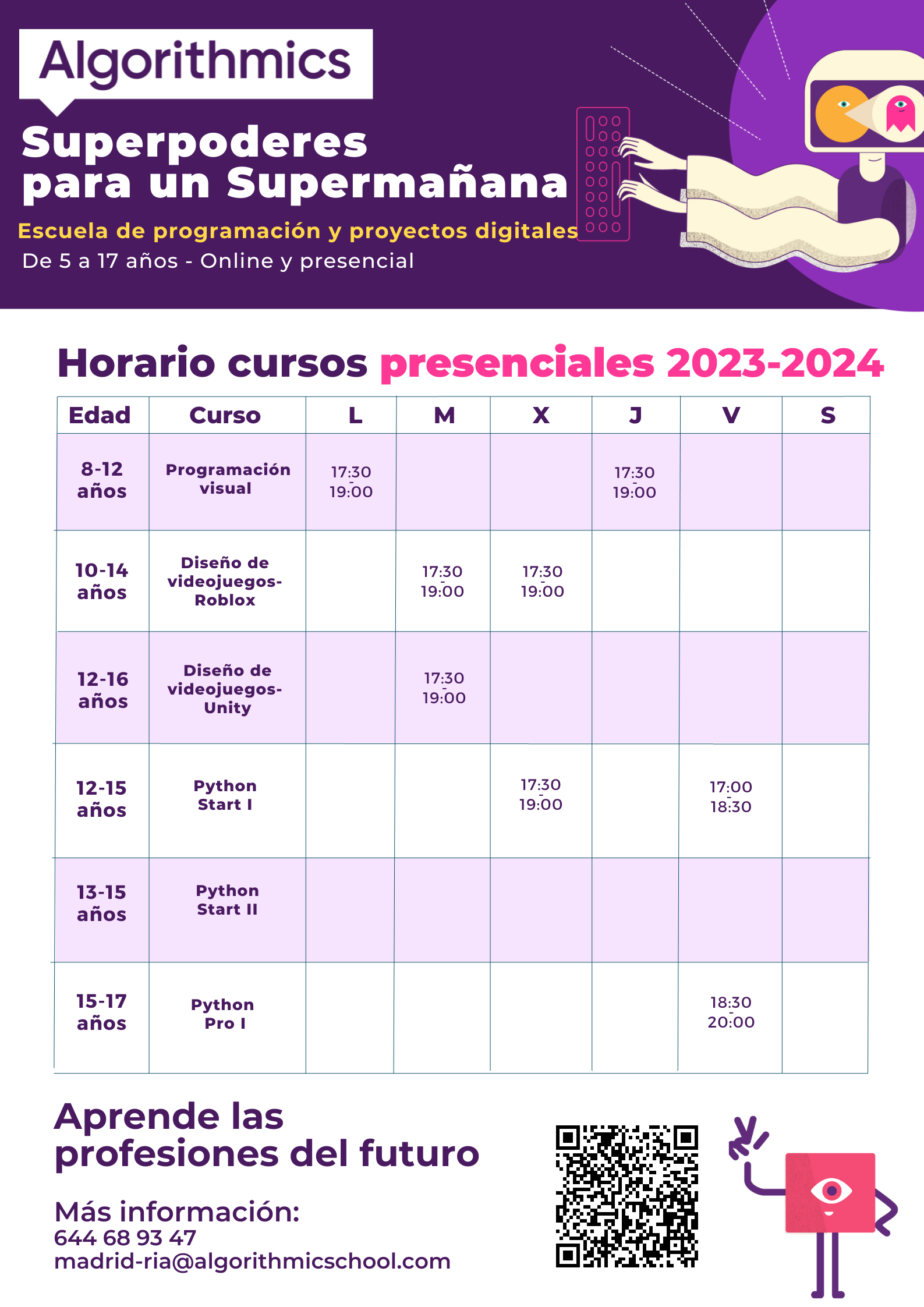 Centros Algorithmics en España
