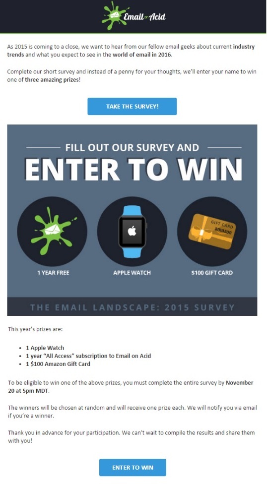 20 Examples of Fantastic Email Copywriting: Creative Survey Invitations