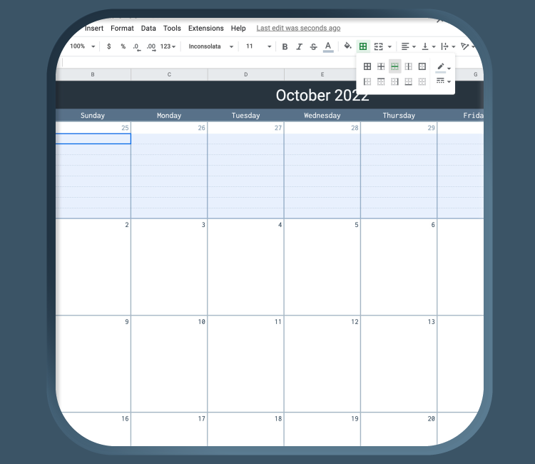 How to Make Google Sheets Templates Calendar and Schedules