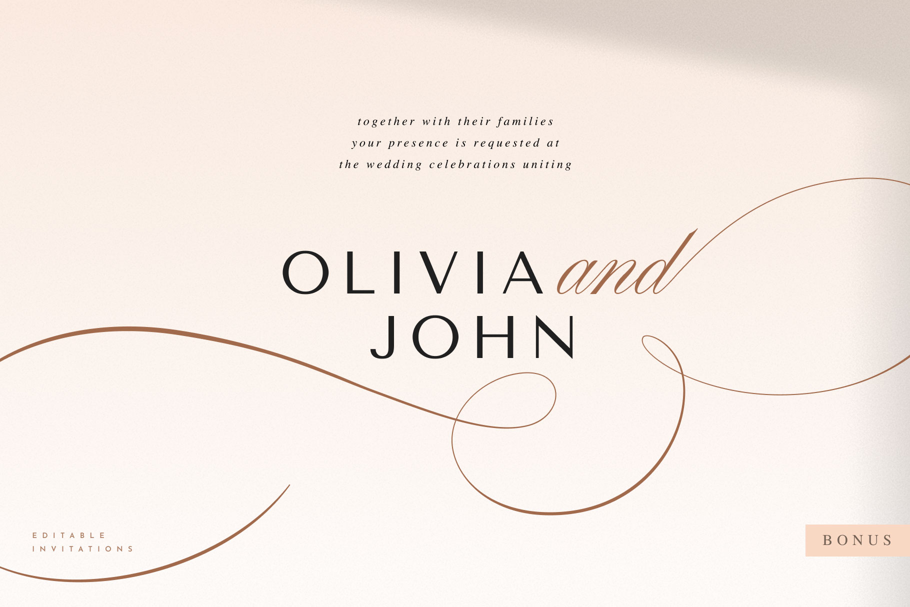 Ecatherina Font | Spencerian scripts - Blessed Print