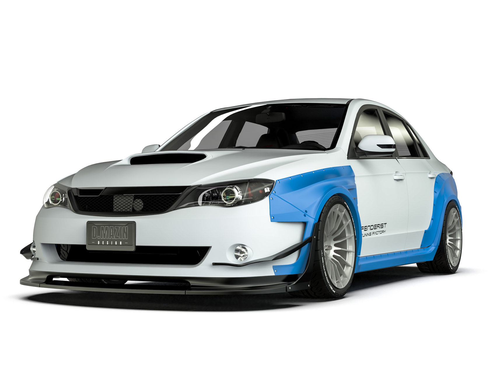 Full URBAN-R Set / WIDE BODY KIT SUBARU IMPREZA GT/WRX GE# 07-12