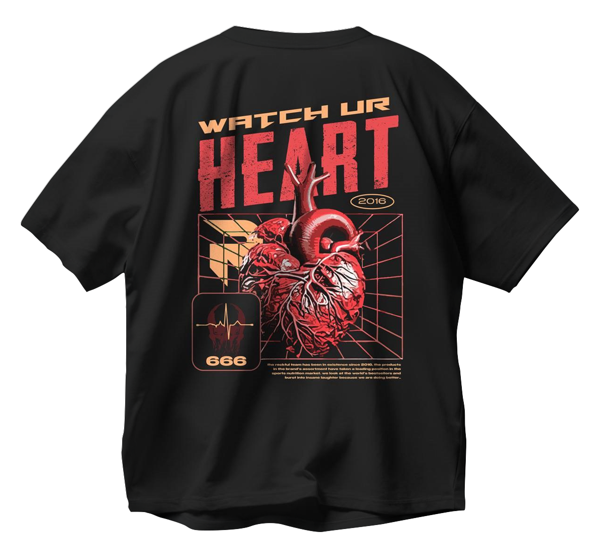Купить футболку Reckful Watch UR Heart