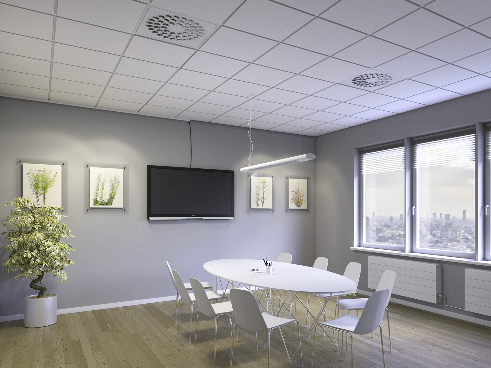 Потолочные вентиляционные диффузоры | Swegon