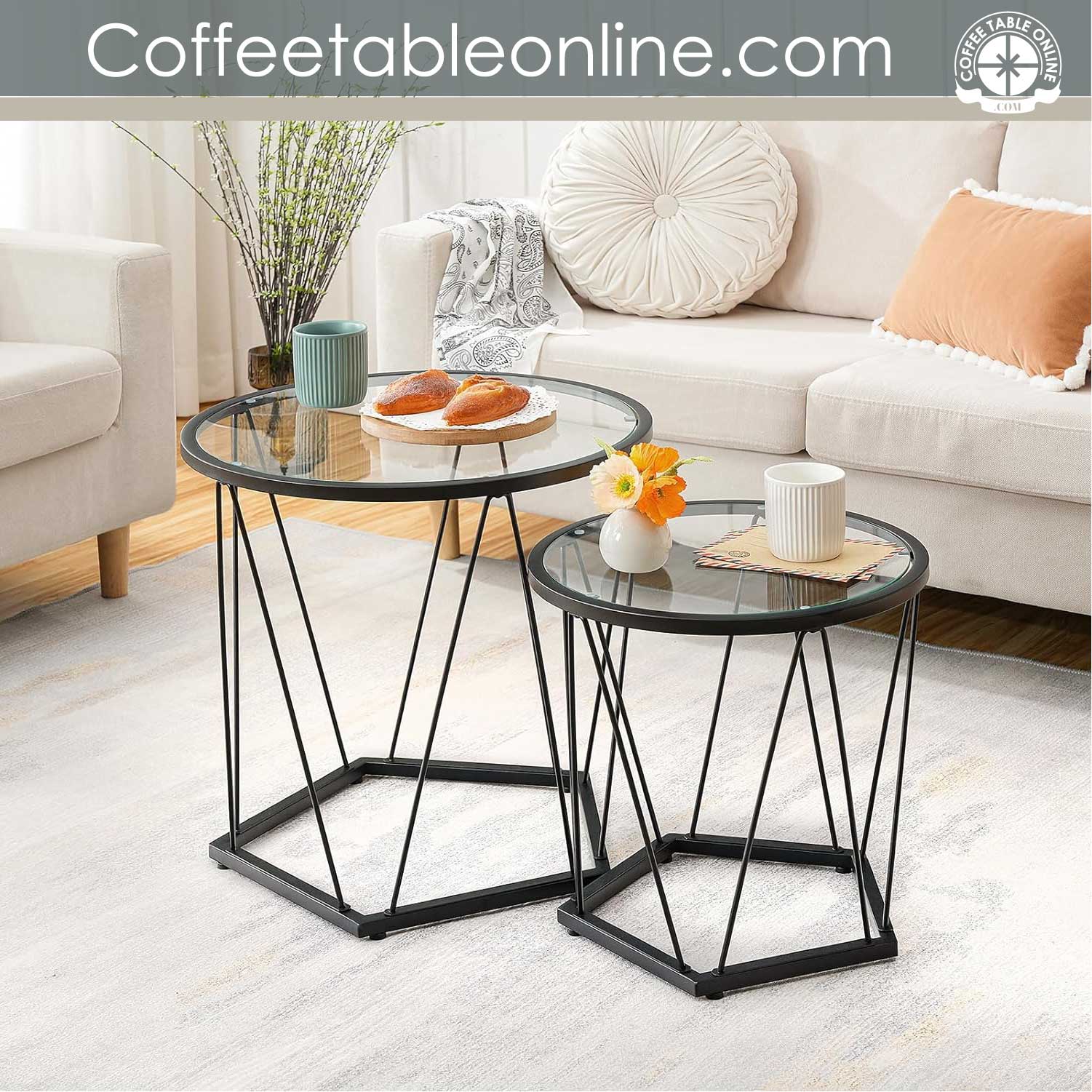 24 Small Round Glass Coffee Tables | A Guide to Decorating and Maintaining