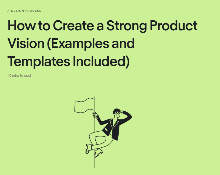 Product vision - как сформировать и чем отличается от стратегии и roadmap
