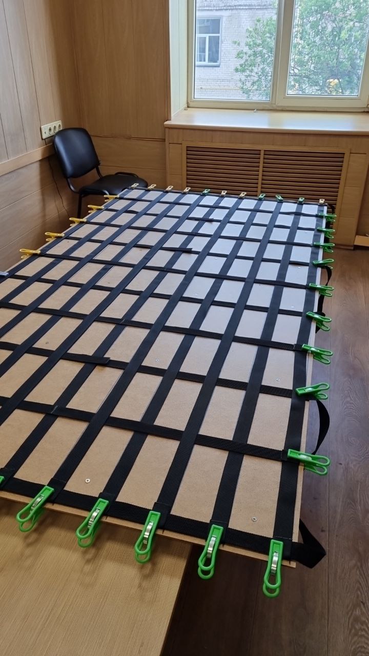 Правила сборки носилок