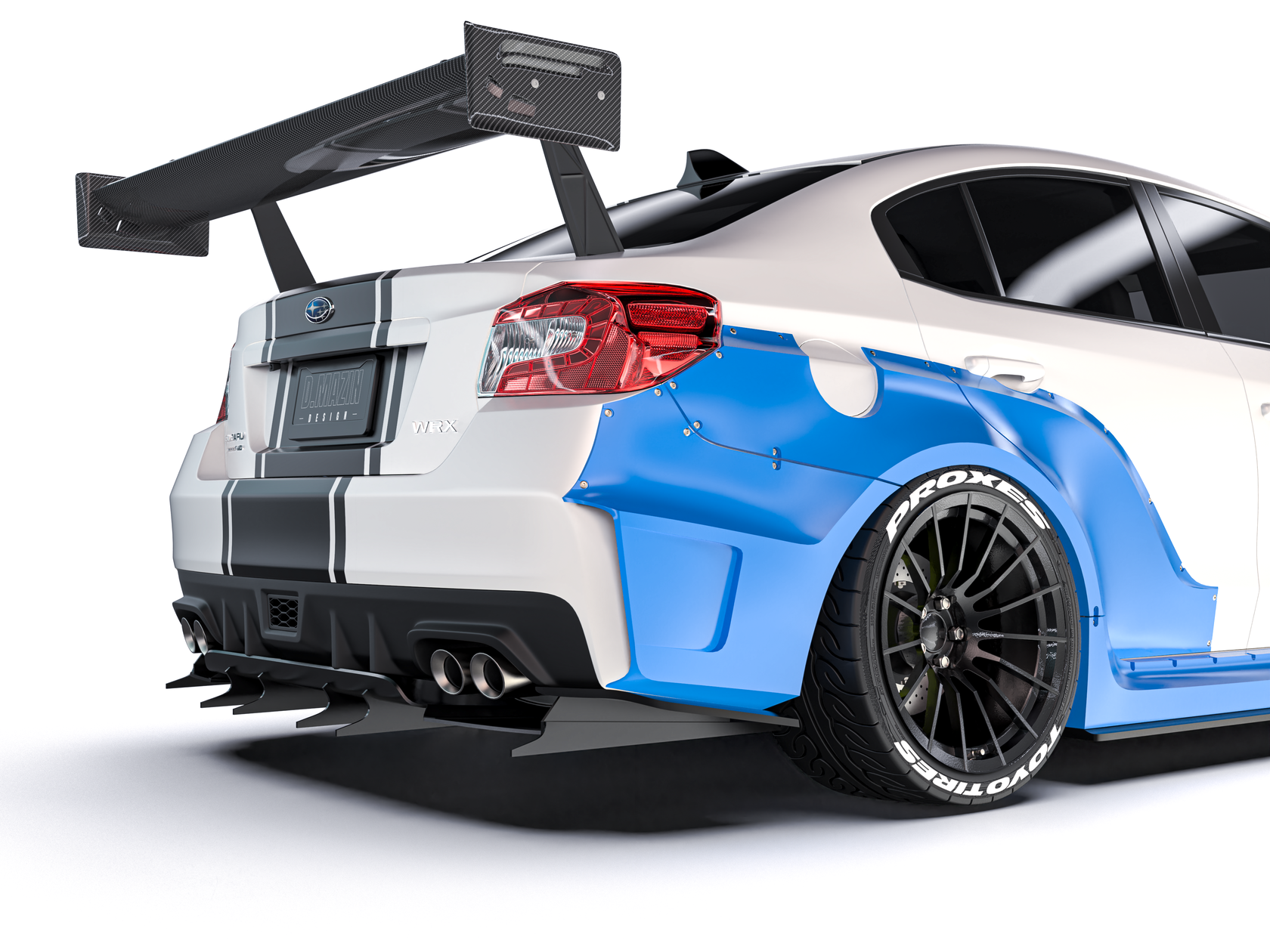 Full URBAN-R kit Subaru Impreza WRX STI 14+