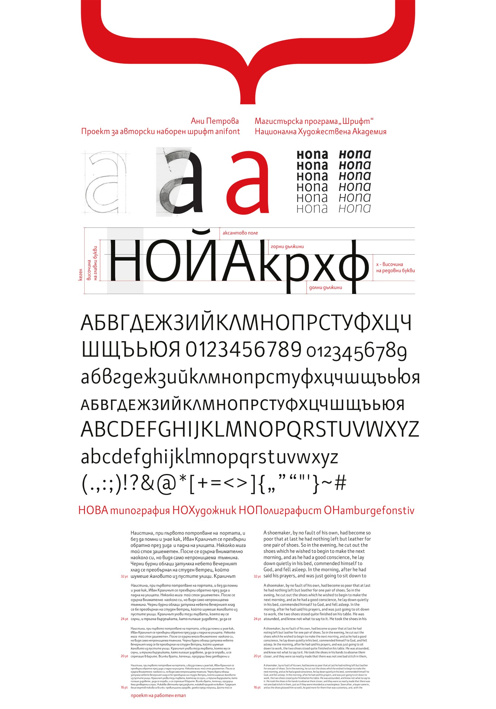 Ani Dimitrova ∙ New Bulgarian Typography I