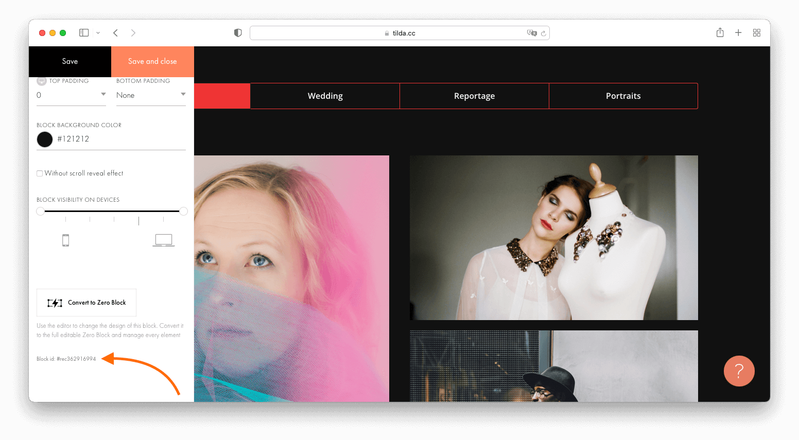 How to Create a Website Navigation Menu │ Tilda Help Center