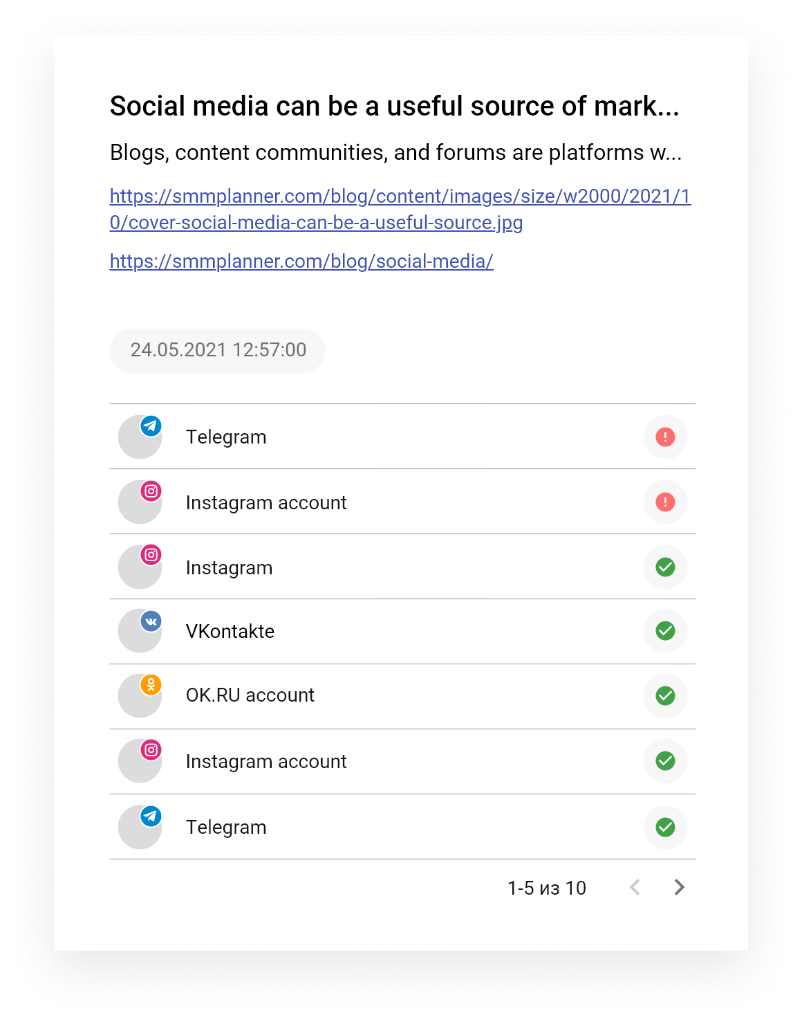 SMMplanner – automated social media posting, content creation, graphic design and AI assistant