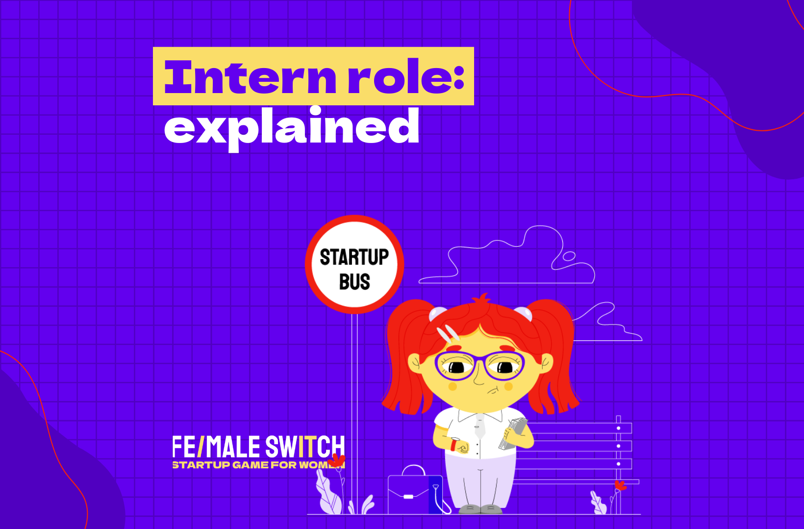 Startup game: play as an intern