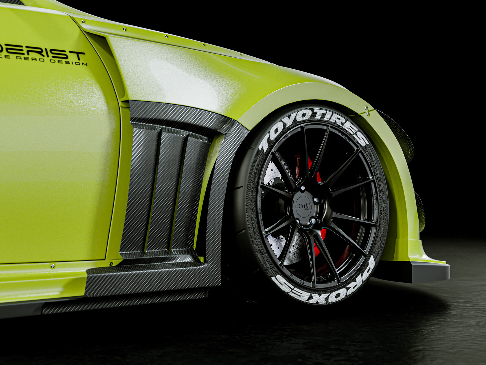 FENDERIST SPEC R Full Set / WIDE BODY KIT NISSAN 370Z / FAIRLADY Z 08-12