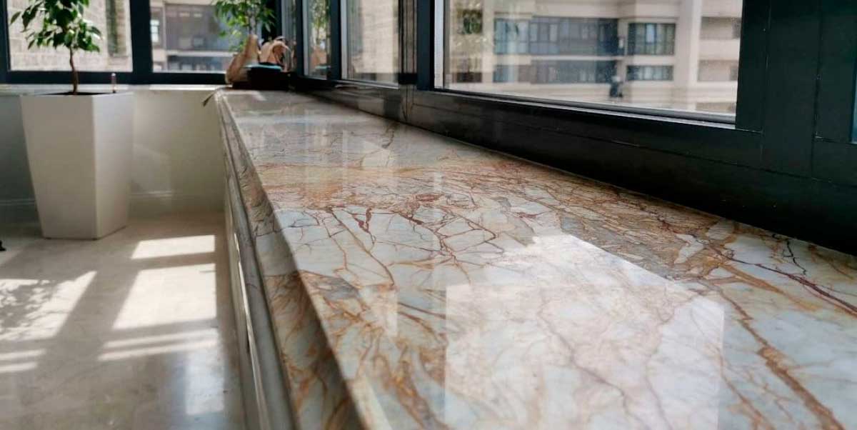 Подоконники из натурального камня в Москве | Изготовление подоконников ...