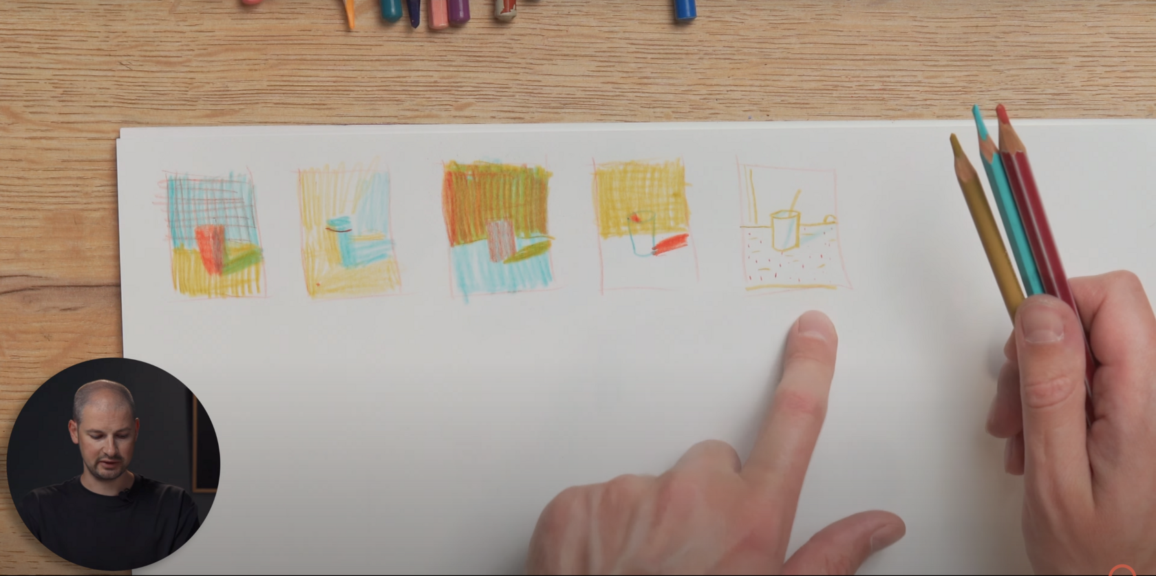 Цветные карандаши