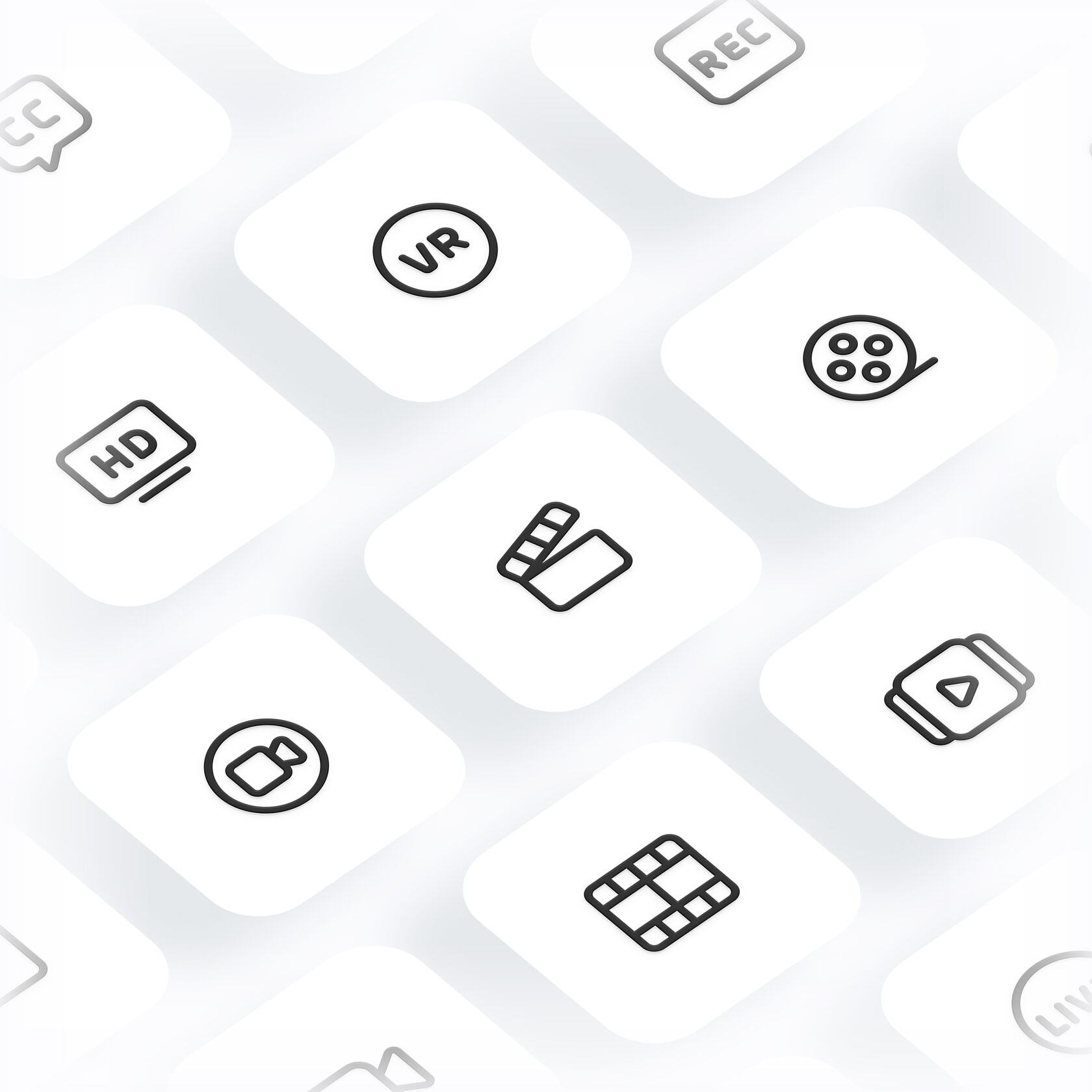 Myicons — Video, Movies icons