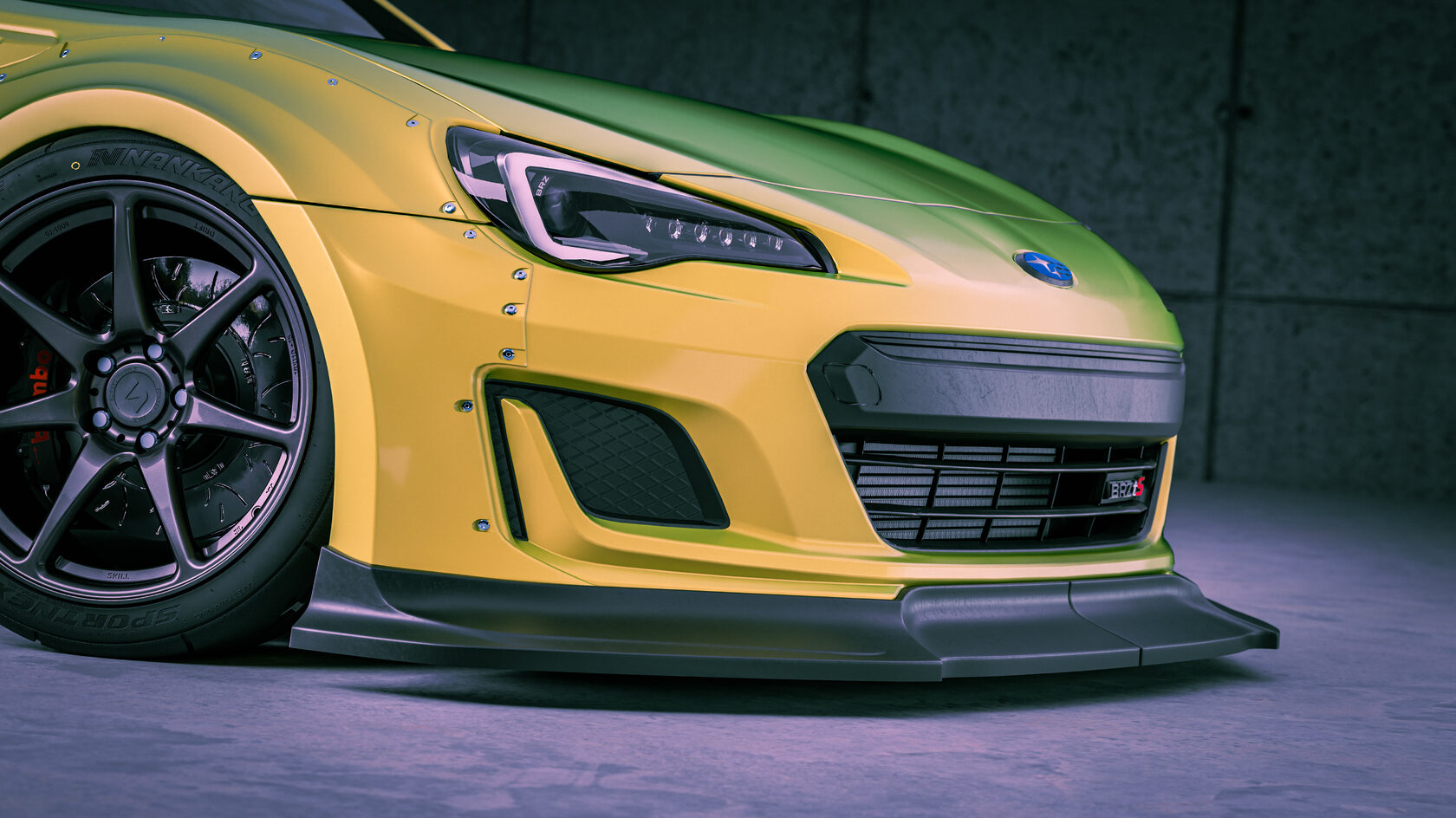 FENDERIST SPEC S FENDER FLARES SET / WIDE BODY KIT SUBARU BRZ 2017-2020