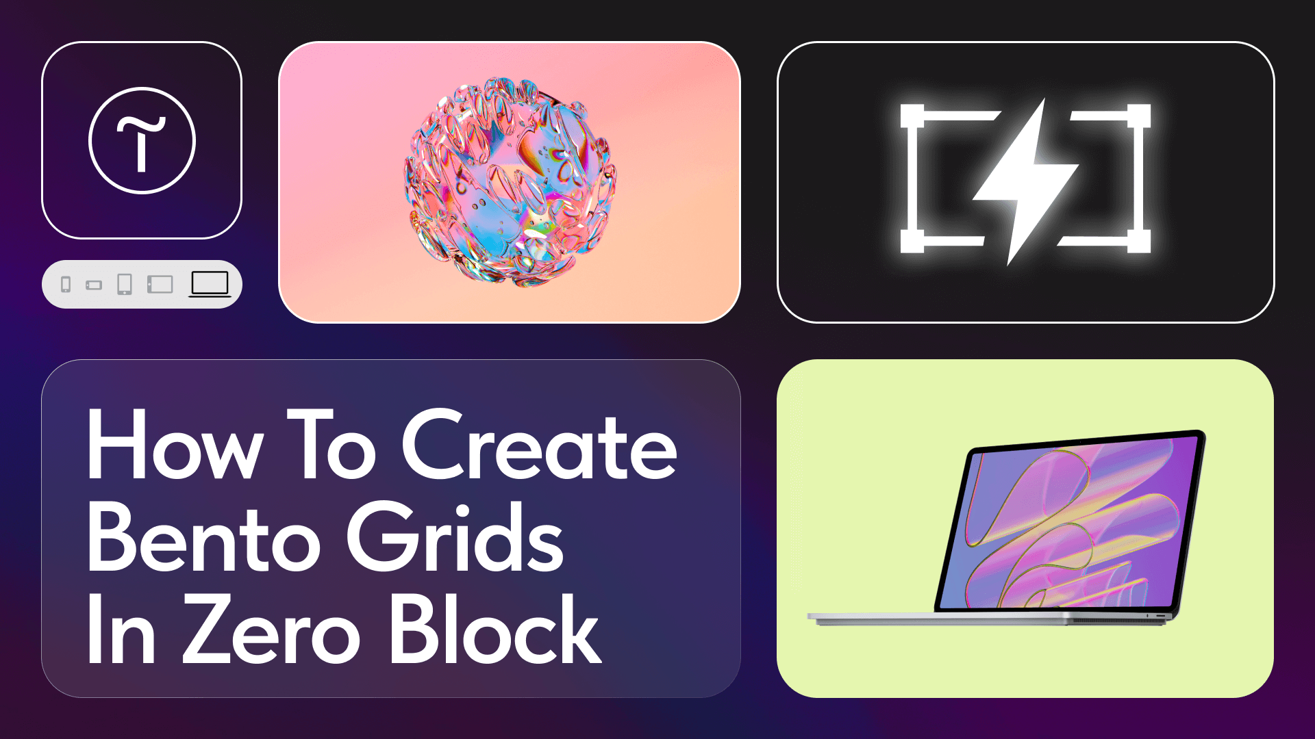 How To Create Bento Grids In Zero Block| Tilda Webinars
