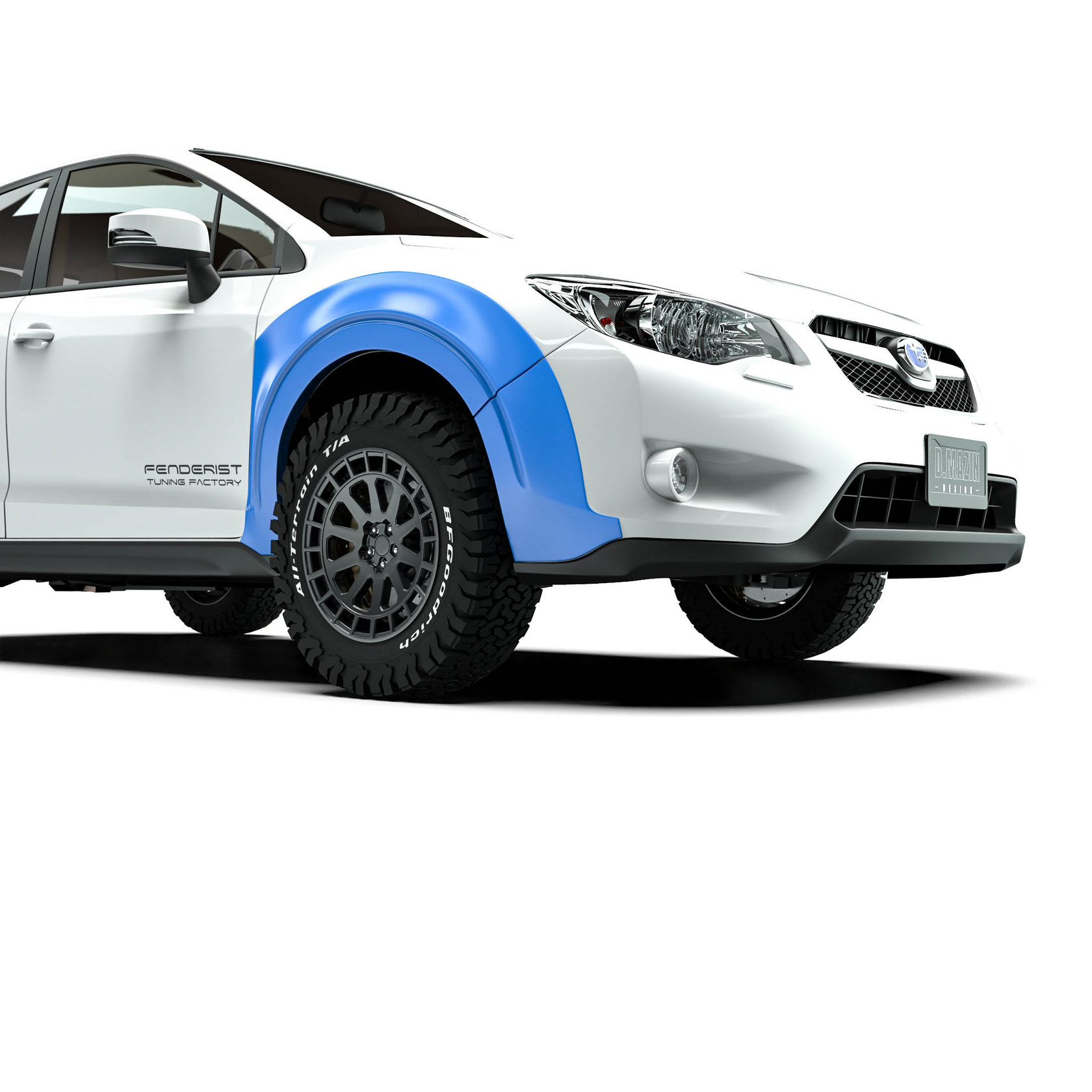 Fender Flares Set / WIDE BODY KIT SUBARU XV 14-18