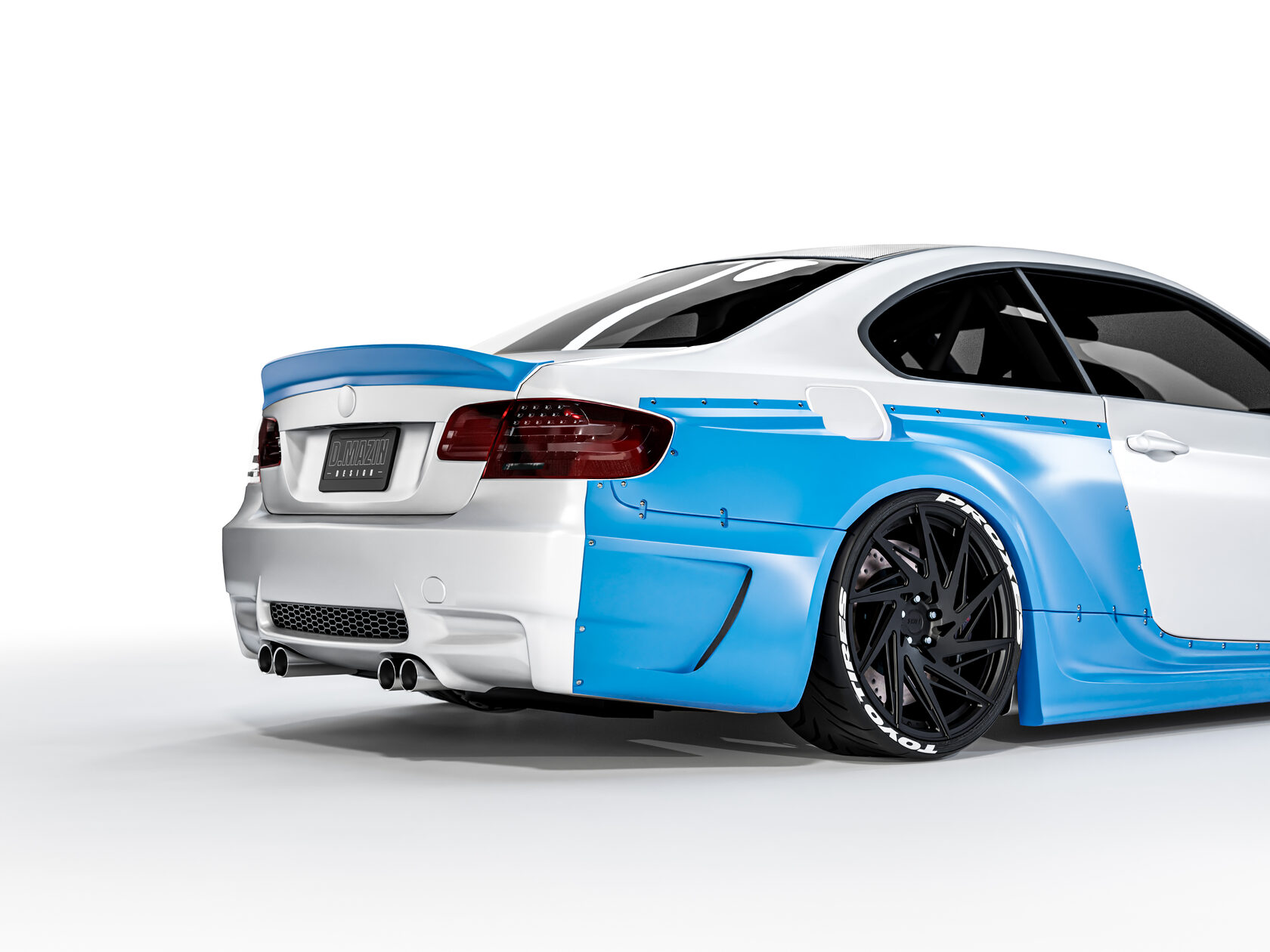 Urban-R fender flares set / WIDE BODY KIT BMW E92 2006-2013