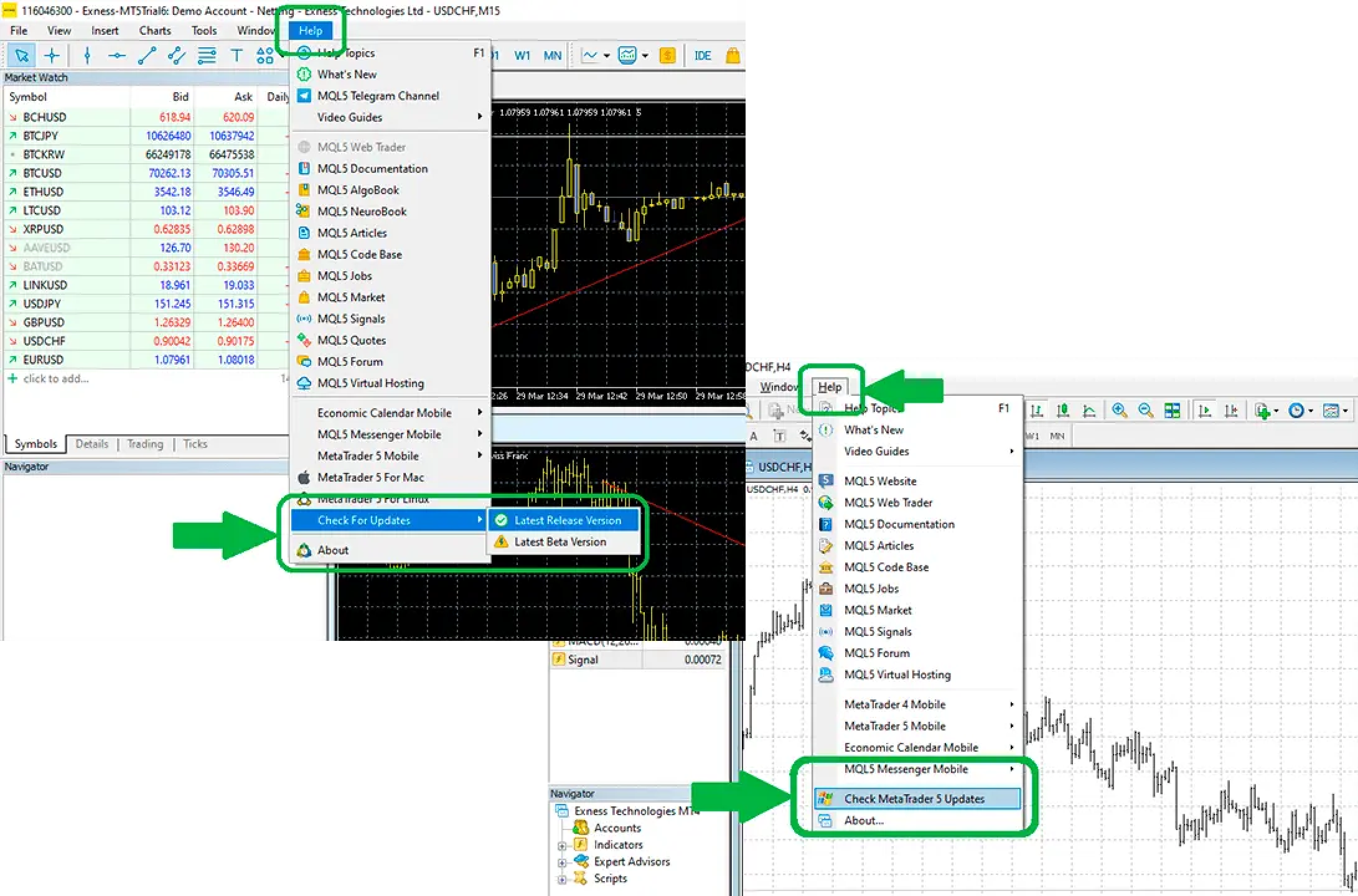 Exness app for PC download and install