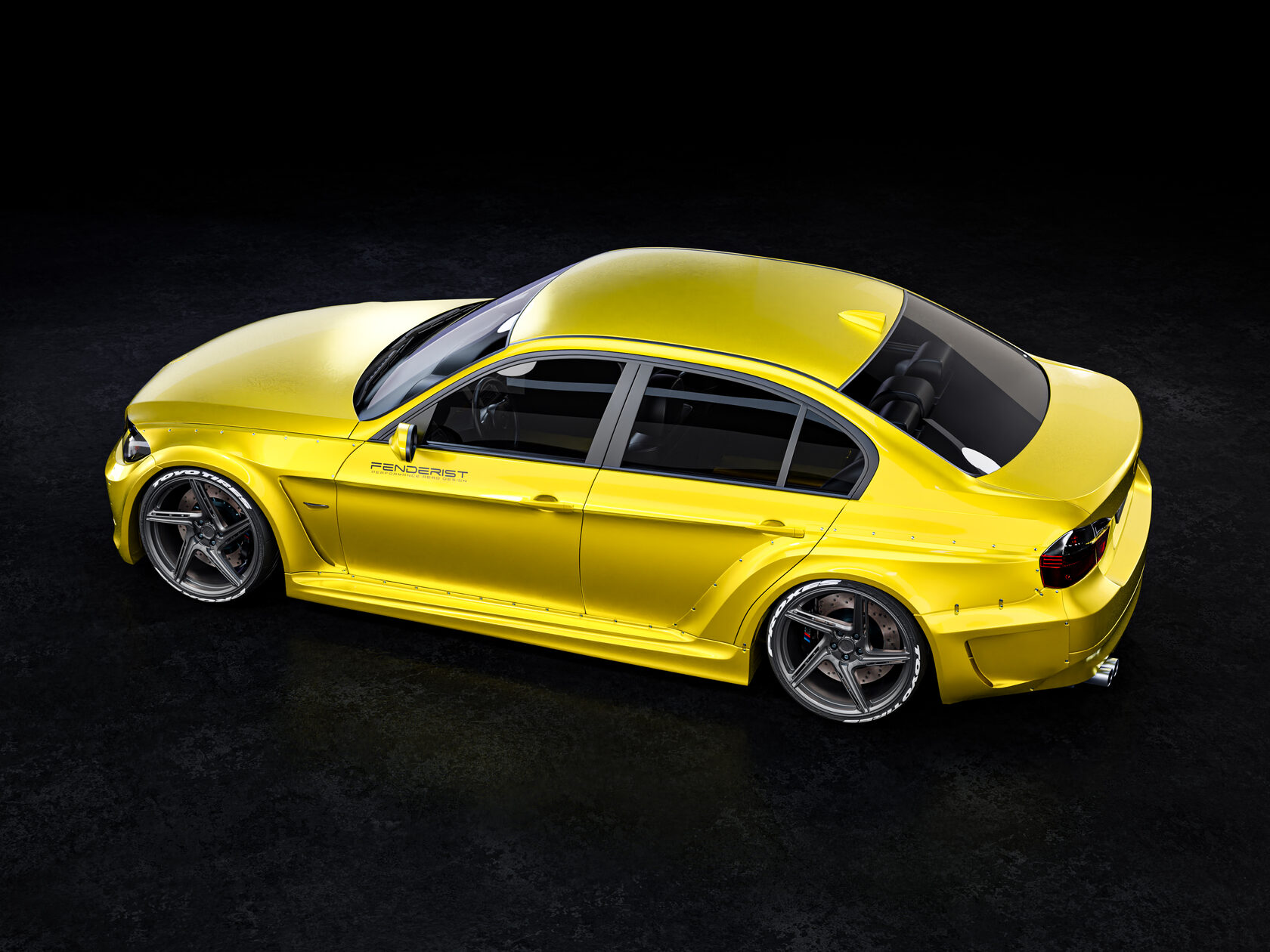 FENDERIST SPEC S fender flares set / widebody kit BMW E90 2006-2010