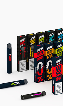 Higs - E-liquids and disposable e-cigarettes