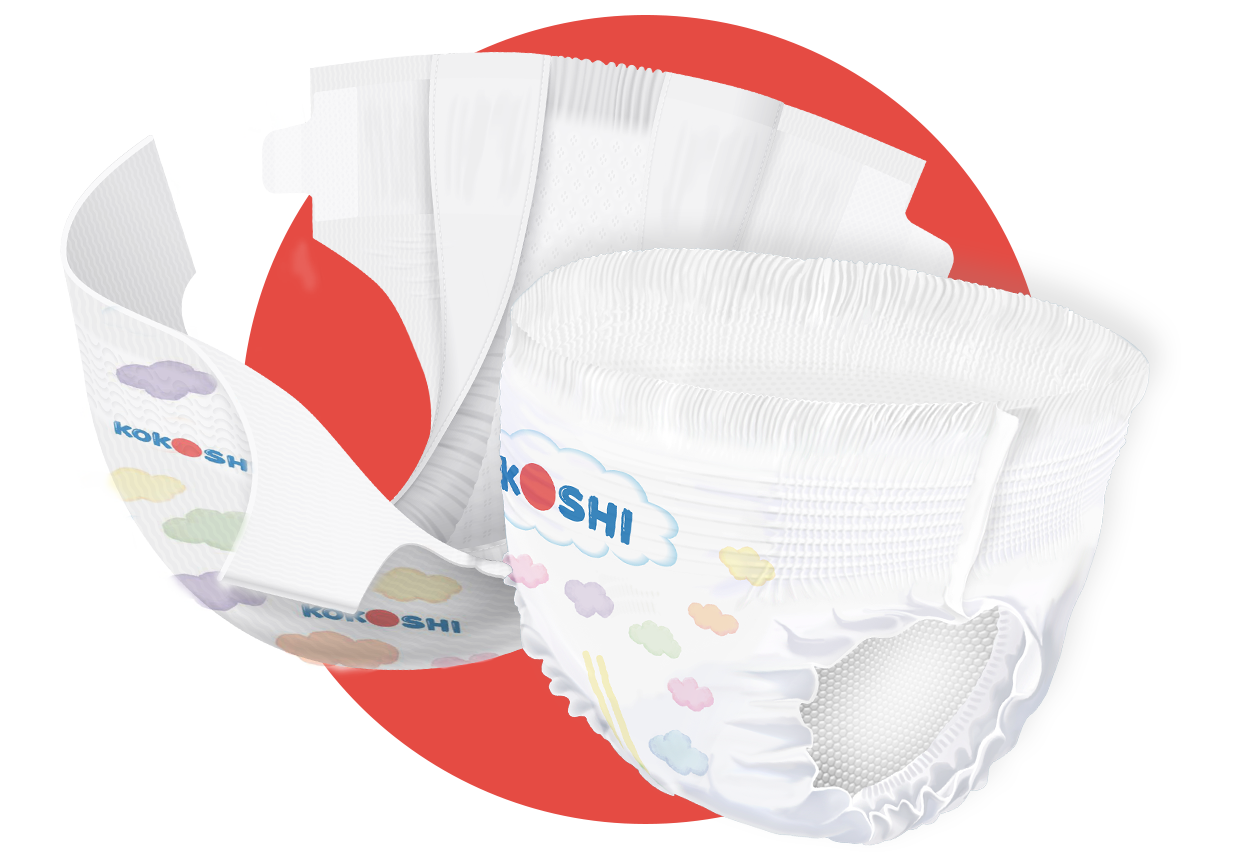 Kokoshi Japan quality diapers