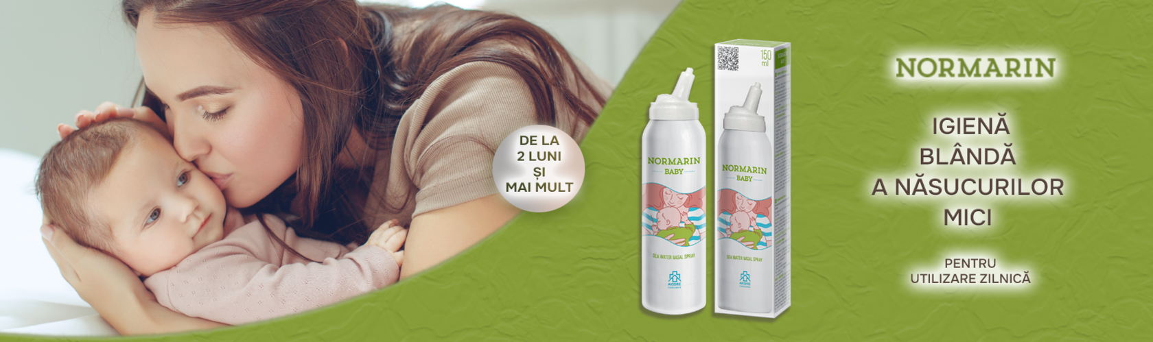 Normarin.md - spray nazal, pe bază de apă de mare și soluție salină.